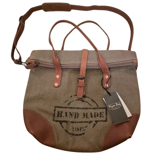 Myra Bag | Bags | Nwt Myra Bag Brown And Tan Shoulder Bag | Poshmark